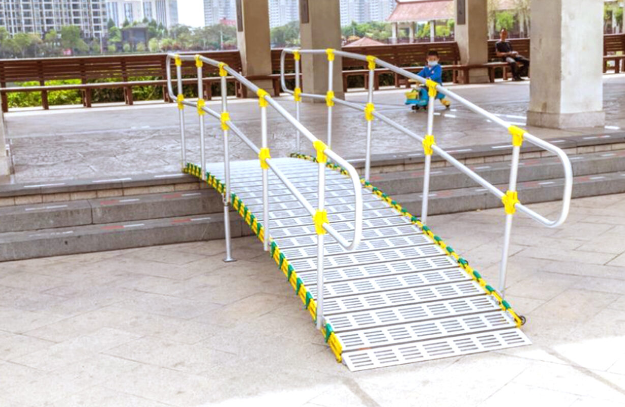 KODO Rollable Aluminum Wheelchair Ramp - Kodo Mobility Solutions
