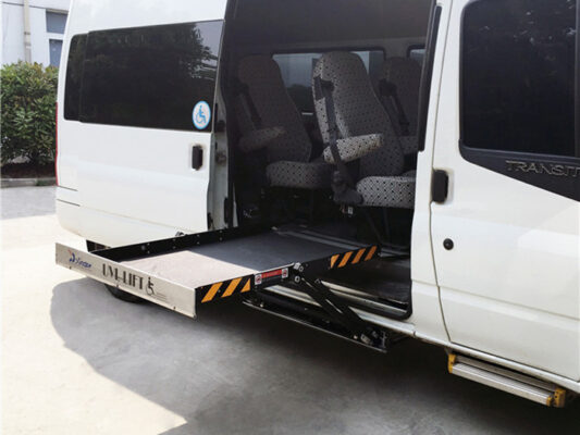 KODO MINI Wheelchair Lift For Van or Mini Bus - Kodo Mobility Solutions
