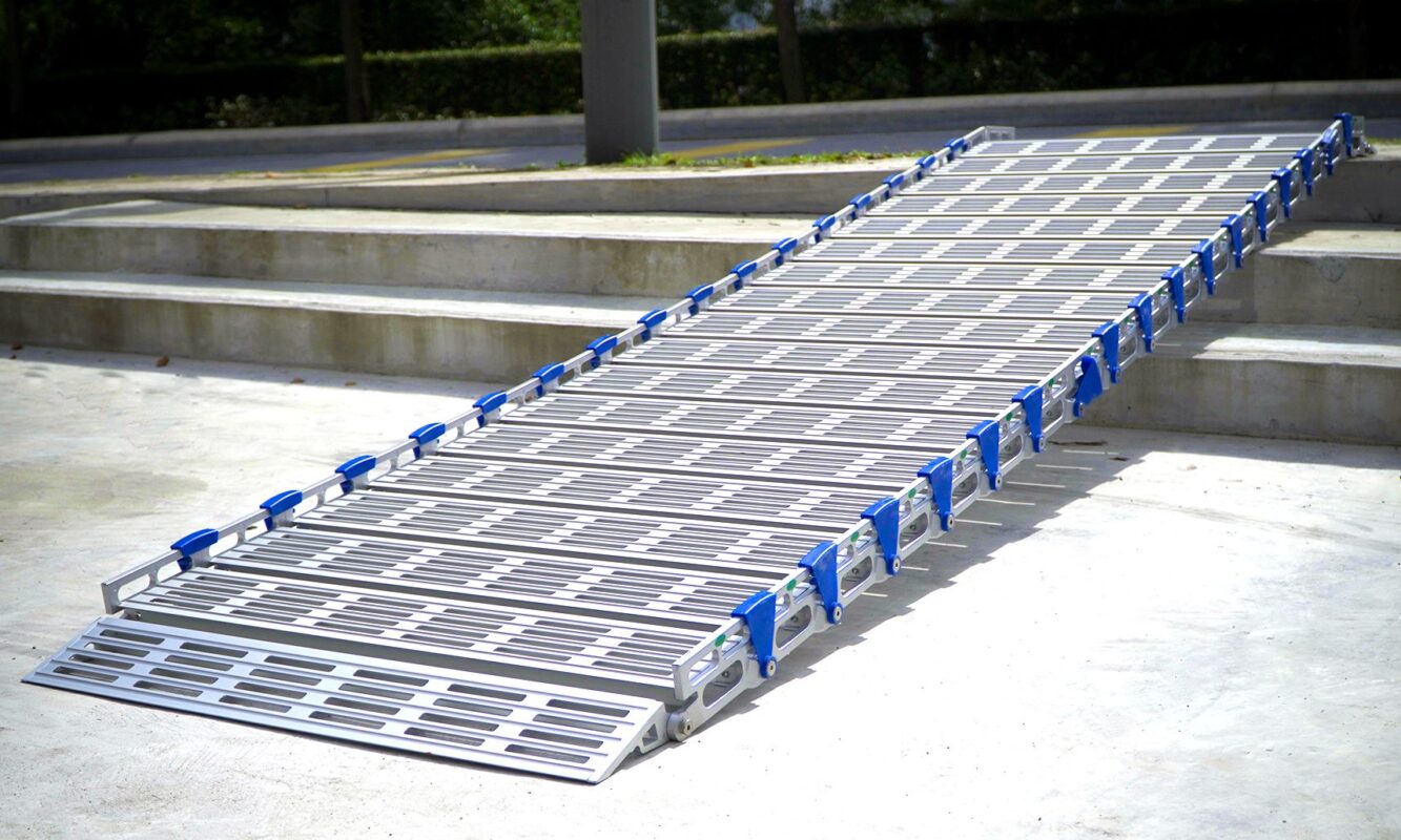 KODO Rollable Aluminum Wheelchair Ramp - Kodo Mobility Solutions